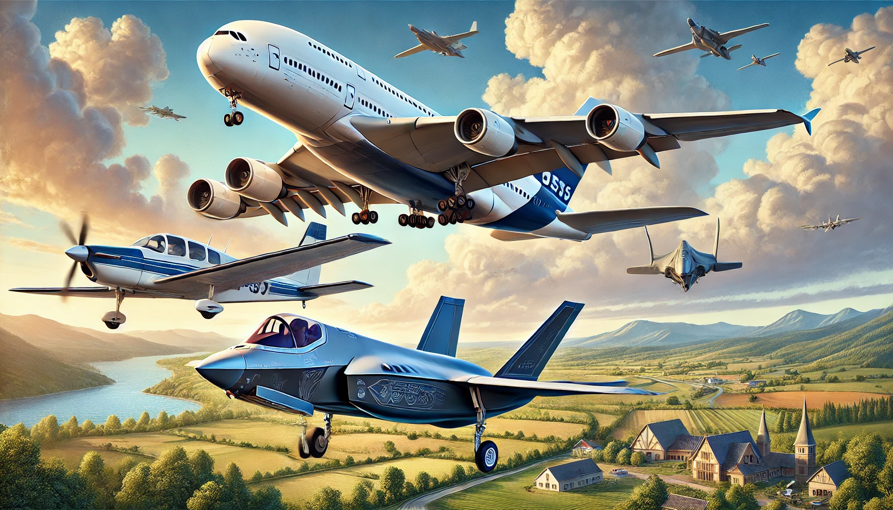 What Are the Three Types of Aviation?