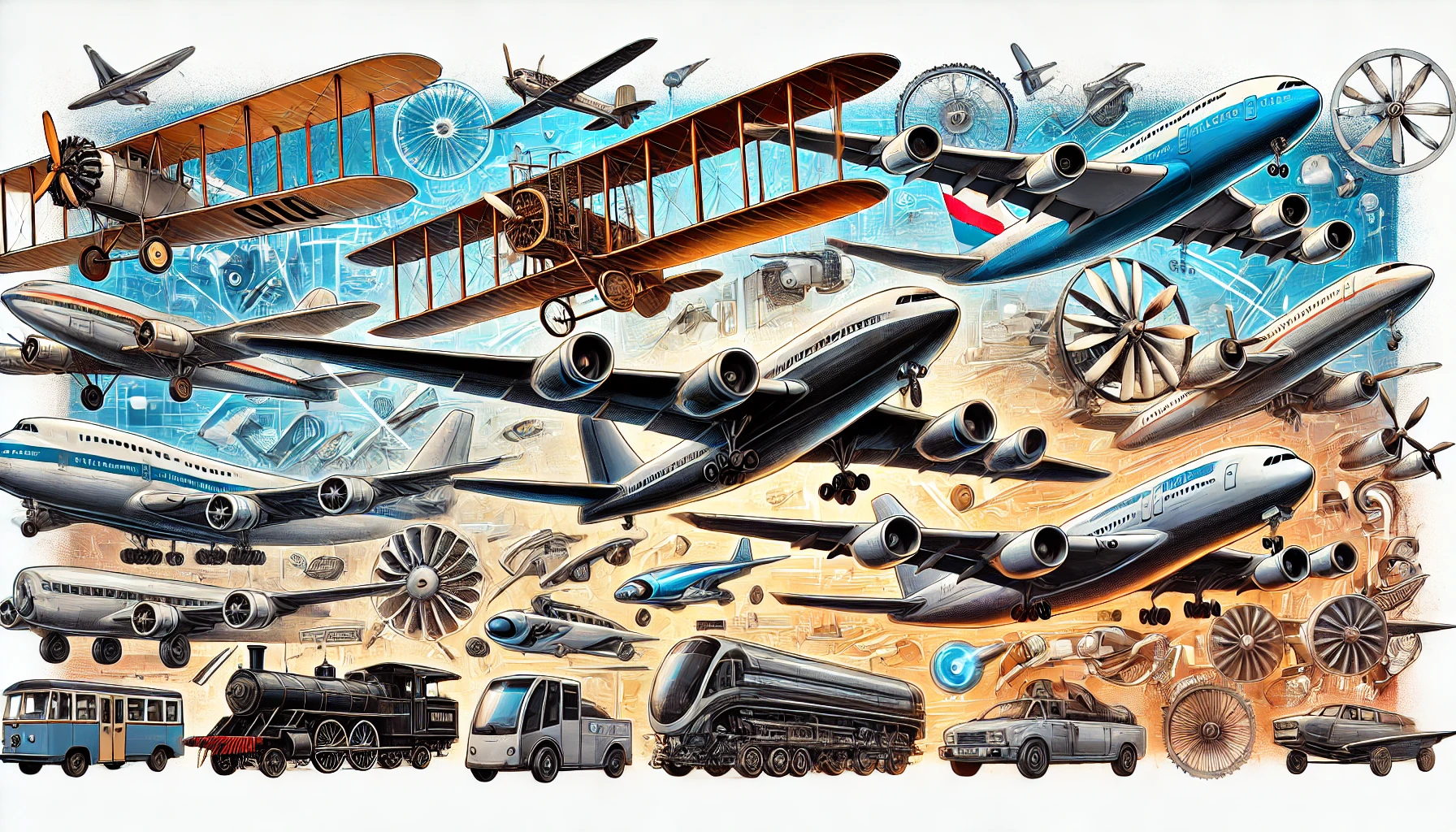 Commercial Aviation History: From the Wright Brothers to the Airbus A380
